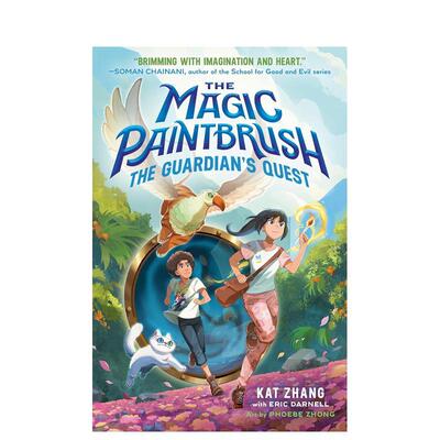 【预售】魔法画笔 2：守护者的冒险（平装） The Magic Paintbrush: The Guardian's Quest 英文进口原版儿童故事图书 中年级系列