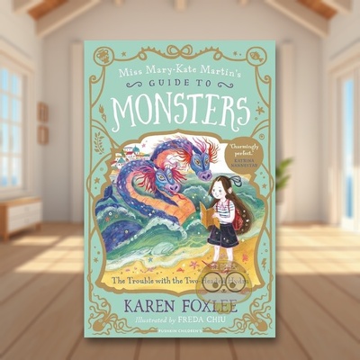【预售】【玛丽凯特马丁小姐的怪物指南】#2二头九头蛇的麻烦【Miss Mary-Kate Martin's Guide to Monsters】#2 The Trouble wi原