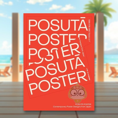 【现货】POSUTA：当代日本海报设计英文平面设计字体图案标志设计进口原版图书POSUTA: Contemporary Poster Designs from Japan书