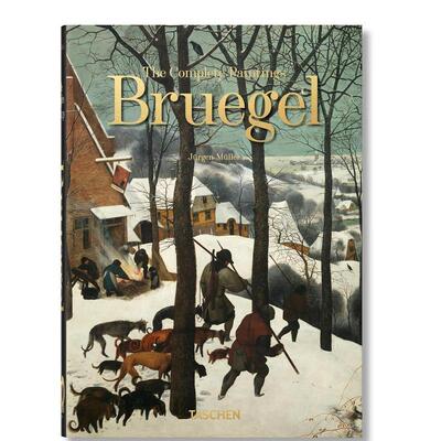 【预售】 Taschen 40周年纪念版 Bruegel. The Complete Paintings. 40th Ed 老彼得 勃鲁盖尔 绘画全集 英文 画册 Jurgen Muller