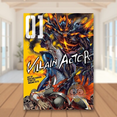 【预售】反派演员英文漫画进口原版书平装14岁以上Villain Actor  Mikumo SetoTitan Books书籍图书外版正版