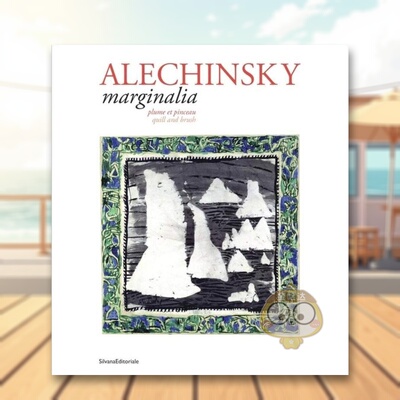 【预售】阿列钦斯基：边际：钢笔和画笔 Alechinsky : Marginalia: Plume et pinceau 原版英文艺术画册画集进口书籍图书外版正版