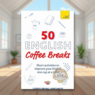 【预售】50 次英式咖啡时光英文语言学习进口原版外版书平装14岁以上50 English Coffee Breaks Coffee Break Languages Teach Yo