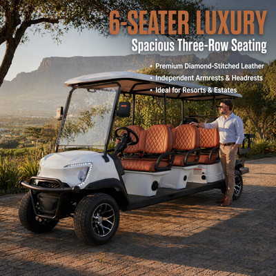 6+2SeaterElectricGolfCart