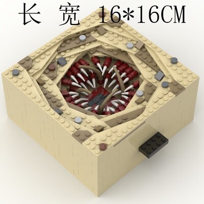 MOC-22286 558片 电子图纸 拼插积木 卡孔大坑