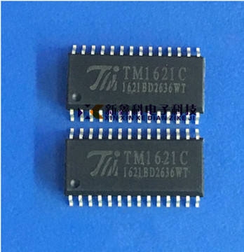 TM1621C SOP28 18段*4位 LCD液晶显示驱动器 全新原装