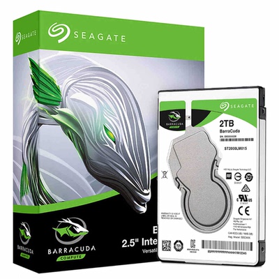 希捷酷鱼ST2000LM015 2tb笔记本硬盘2t2.5寸SATA机械盘7MM全新