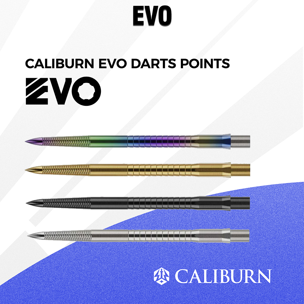 CALIBURN EVO 可更换硬式镖针 Micro-grip细纹款 通用普通硬镖