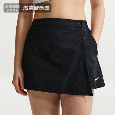 耐克女子简约休闲透气运动短裤
