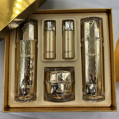 新生活化妆品珂露曼晶钻黄金抗皱套装补水保湿润肤水专柜正品乳液