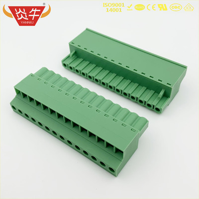 插拔式PCB接线端子KF2EDGKC 5.08mm FRONT MSTB 2.5 ST连接器凤凰