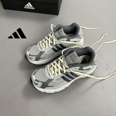 正品三叶草男女款透气老爹鞋