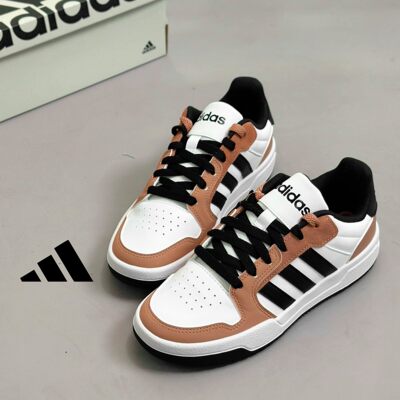 正品Adidas阿迪达斯男女士2025秋新款德训休闲运动低帮板鞋JQ3923