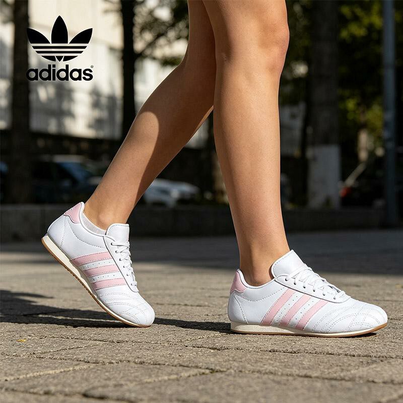 Adidas阿迪达斯美式春夏季女士2026新款跆拳道文化德训复古薄底鞋