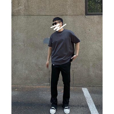 STS分割肩线基础重磅短袖