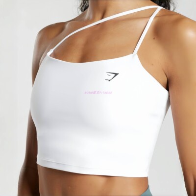 GYMSHARK细肩带长款健身瑜伽背心