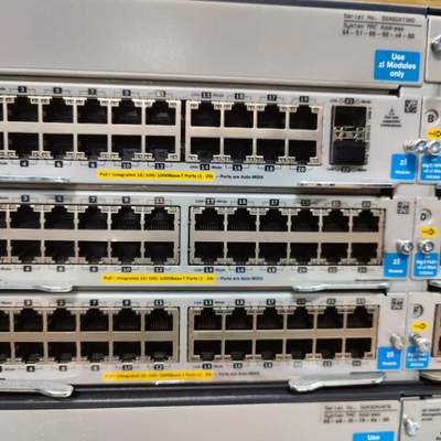 HP 万兆扩展模块J9536A，20口千兆带POE功能加2口 ~议价