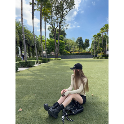 skibyTannin莫代尔长袖上衣