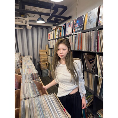 skibyTannin亲肤长袖T恤