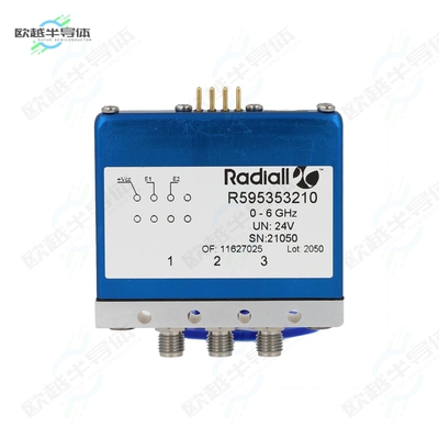 R595433220[射频元件SPDT TERMINATED PLATINUM SMA 20G]