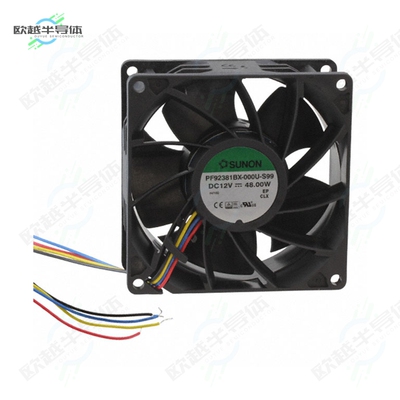 PF92381BX-000U-S99[风扇FAN AXIAL 92X38MM 12VDC WIRE]