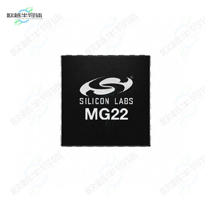EFR32MG22C224F512GN32-C[射频元件IC RF TXRX+MCU BLE 32QFN]