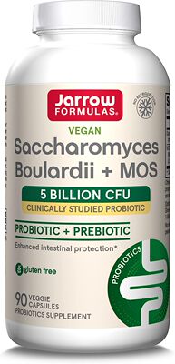 美国代购Jarrow Formulas Saccharomyces Boulardii + MOS - Clin