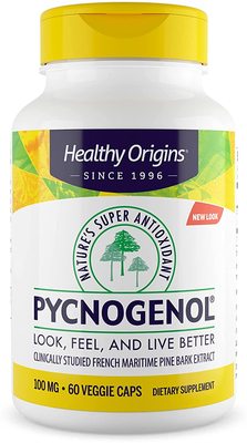 Healthy Origins Pycnogenol (Nature's Super Antioxidant) 100