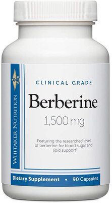 Dr. Whitaker's Berberine 1,500 mg Supplement (90 Cap