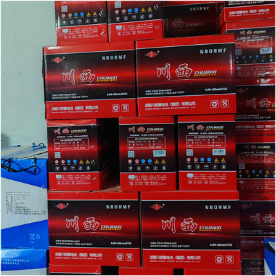 川西蓄电池N80RFM 6-QW-120min(550)电车载具发动机启动电瓶
