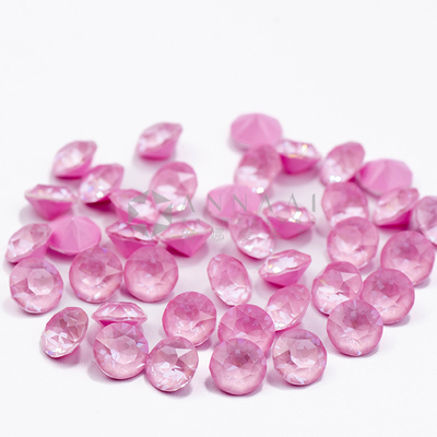 尖底钻U底 001L167I柔玫红 华子美甲钻奥地利水晶正品施华洛