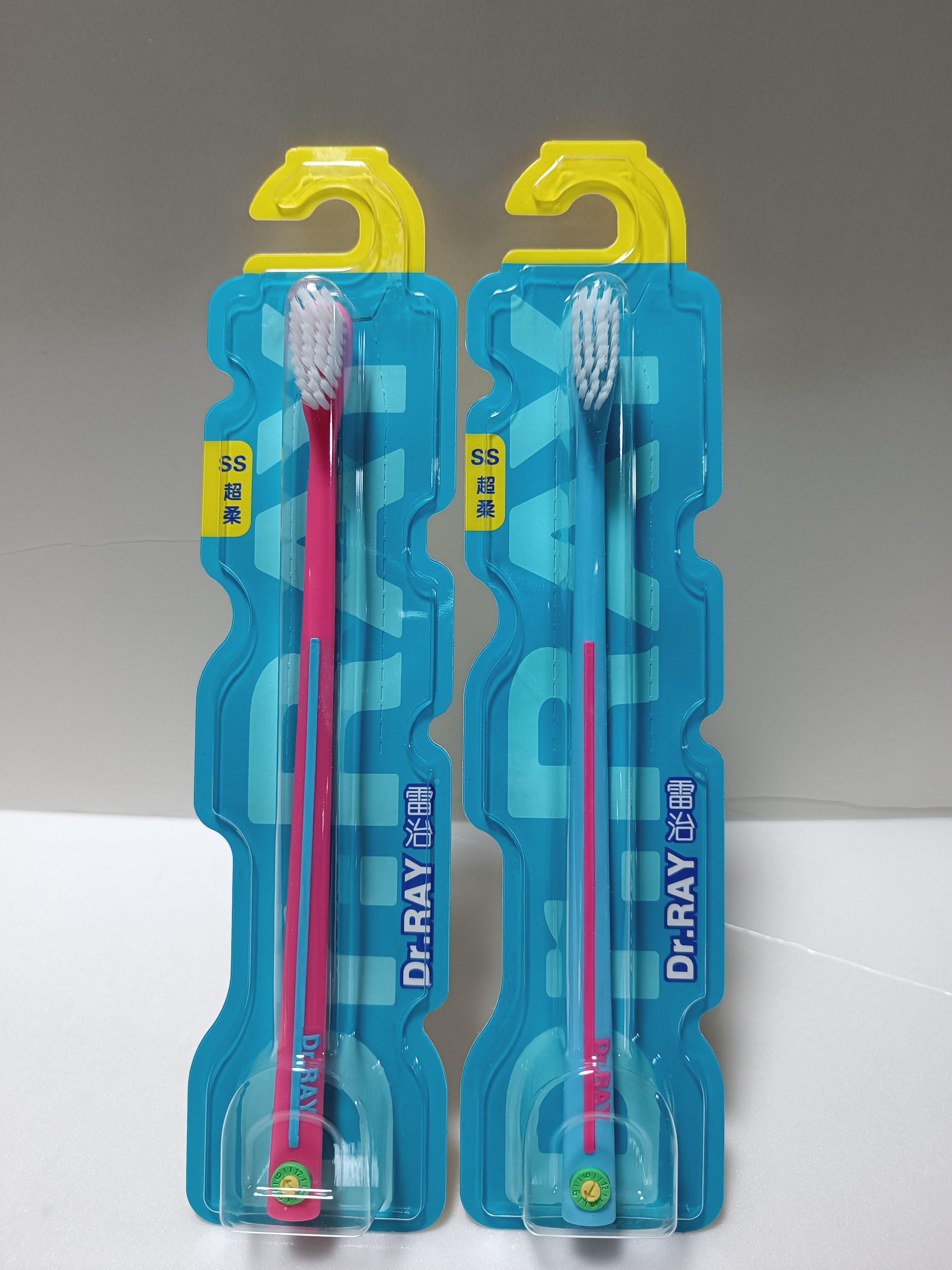 泰国Dr.RAY雷治D3单支独立装炫乐超细中软毛小头牙刷_虎窝淘