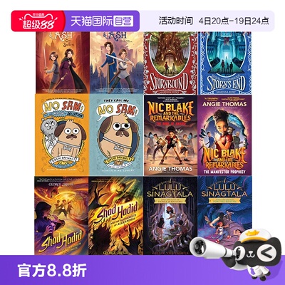 【自营】预售 Amari 英文原版 阿玛瑞与神秘奇物  Amari and the Despicable Wonders 3册 桥梁章节小说  奇幻冒险成长青少年读物