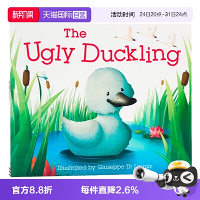 自营DK丑小鸭英文原版绘本