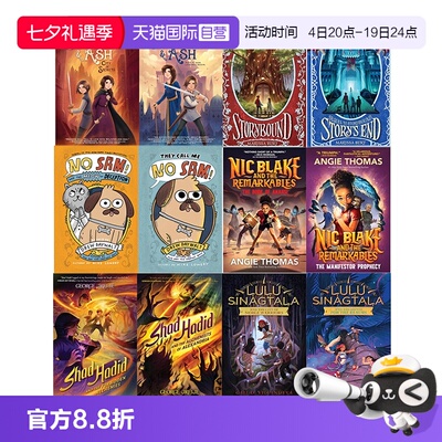 【自营】预售 Amari 英文原版 阿玛瑞与神秘奇物  Amari and the Despicable Wonders 3册 桥梁章节小说  奇幻冒险成长青少年读物