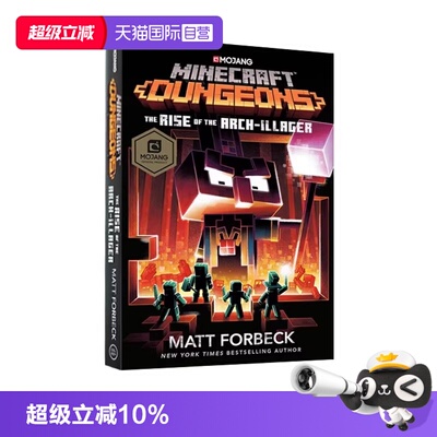 【自营】英文原版小说 我的世界之地下城 Minecraft Dungeons Rise 青少年课外阅读 儿童冒险故事游戏书 纽约时报畅销书籍