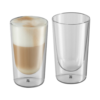 德国WMF双层玻璃水杯2件套
