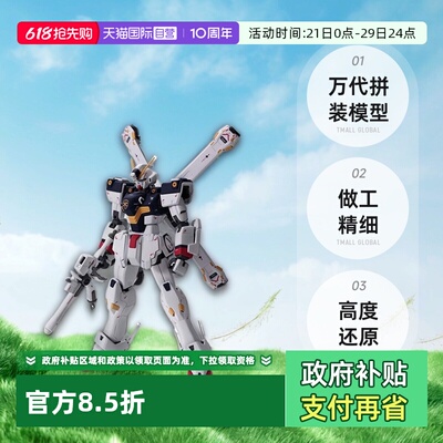 【自营】万代 高达拼装模型 MG 1/100海盗高达骷髅高达X-1 Ver.Ka