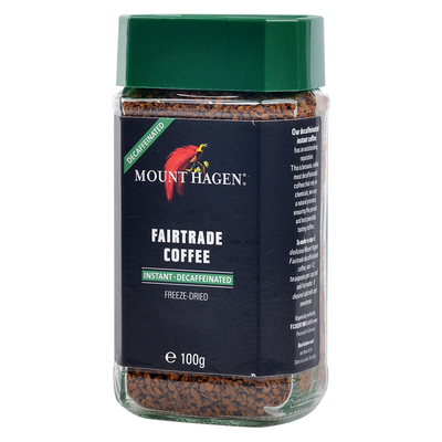 哈根山脱因咖啡速溶美式