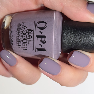 美国OPI指甲油2025秋季 薰衣草灰紫色 F031 Crimp and Proper