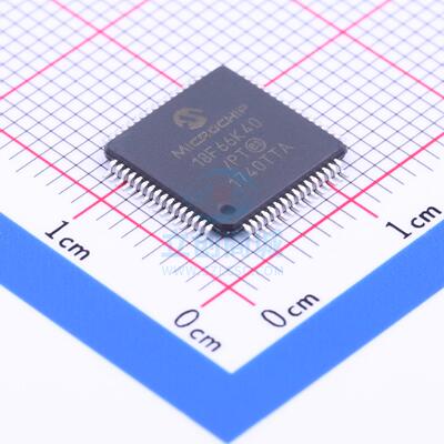 单片机(MCU/MPU/SOC) PIC18F66K40-I/PT TQFP-64 MIC 全新原装进