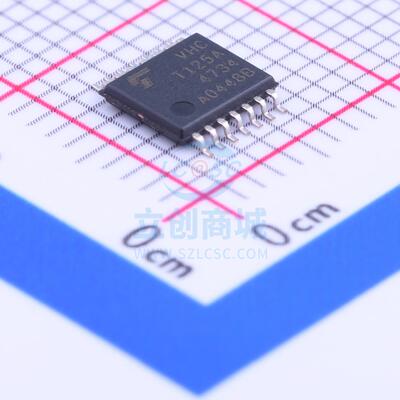 缓冲器/驱动器 74VHCT125AFT TSSOP-14 全新原装进口