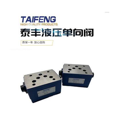山东泰丰单向阀Z2S10-20B液控单向阀Z2S16-30B液压锁Z2S22-30B