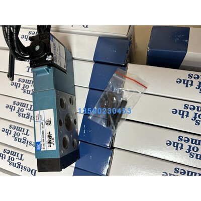 美国MAC800系列高频电磁阀夹板式安装 811C-PM-601BA-122AD