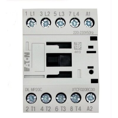 正品EATON/伊顿穆勒 4极接触器 DILMP20 DILMP20C 24VDC 230V50HZ