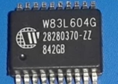 IC集成W83L604G  W86L604  SSOP原装拆机质量保证芯片直拍