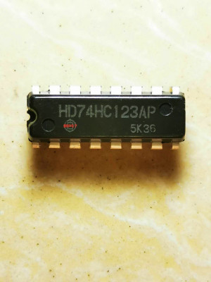 直插 HD74HC123AP SN74HC123N 74HC123 集成电路DIP-16 芯片IC