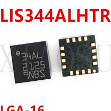 LIS344ALHTR ALH 丝印 34AL 34AH   LGA16
