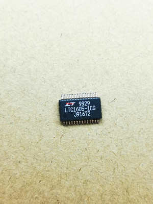 集成IC电路芯片LTC1605-1CG  LTC1605CG  LTC1605  SSOP原装拆机
