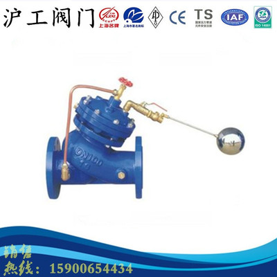 上海沪工F745X隔膜式遥控浮球阀门DN50 80 100 150 200 250 300